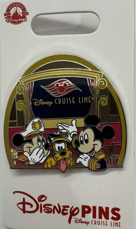 Disney Cruise Line - Mickey, Minnie and Pluto In the Ship's Walt Disney ...