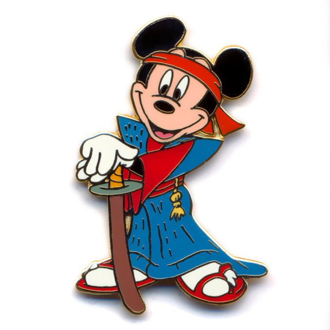 International Mickey Series - Samurai Mickey Mouse | PIN 8779