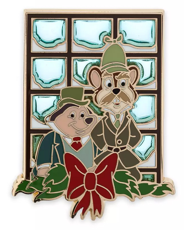 Mickey's Christmas Carol 24-Day Advent Calendar Mystery Pin Set 2024 - Rat and Mole | PIN 88068