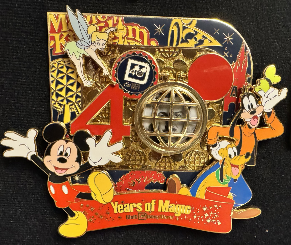 Walt Disney World 40th Anniversary - 40 Years of Magic | PIN 88481