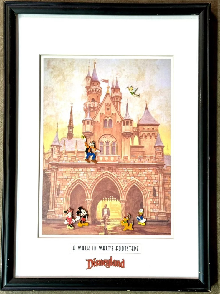 A Walk in Walt’s Footsteps - Tinker Bell, Fab 5 - Framed Set | PIN 88486