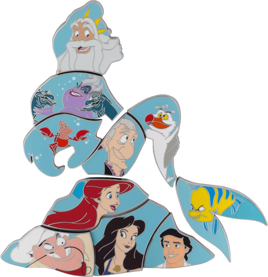 The Little Mermaid 35th Anniversary - Ariel Sitting On A Rock Mystery ...