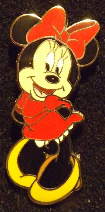 Coy Minnie Mouse in Red Dress and Bow | PIN 3509