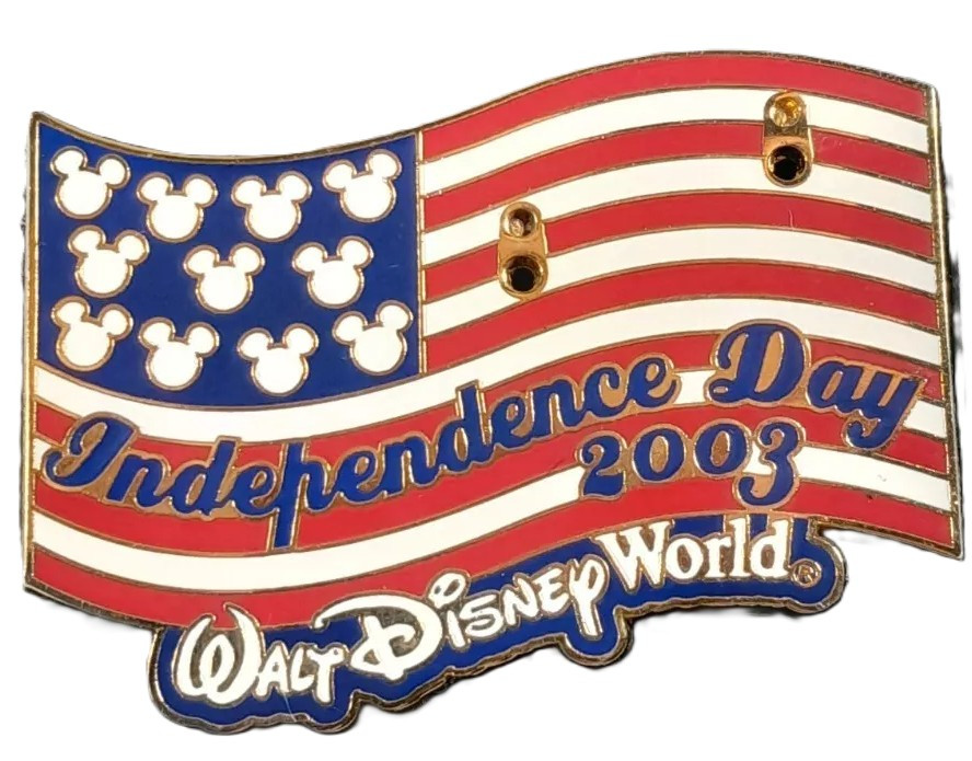 Build-a-Pin: 1st Generation - Independence Day 2003 (American Flag ...