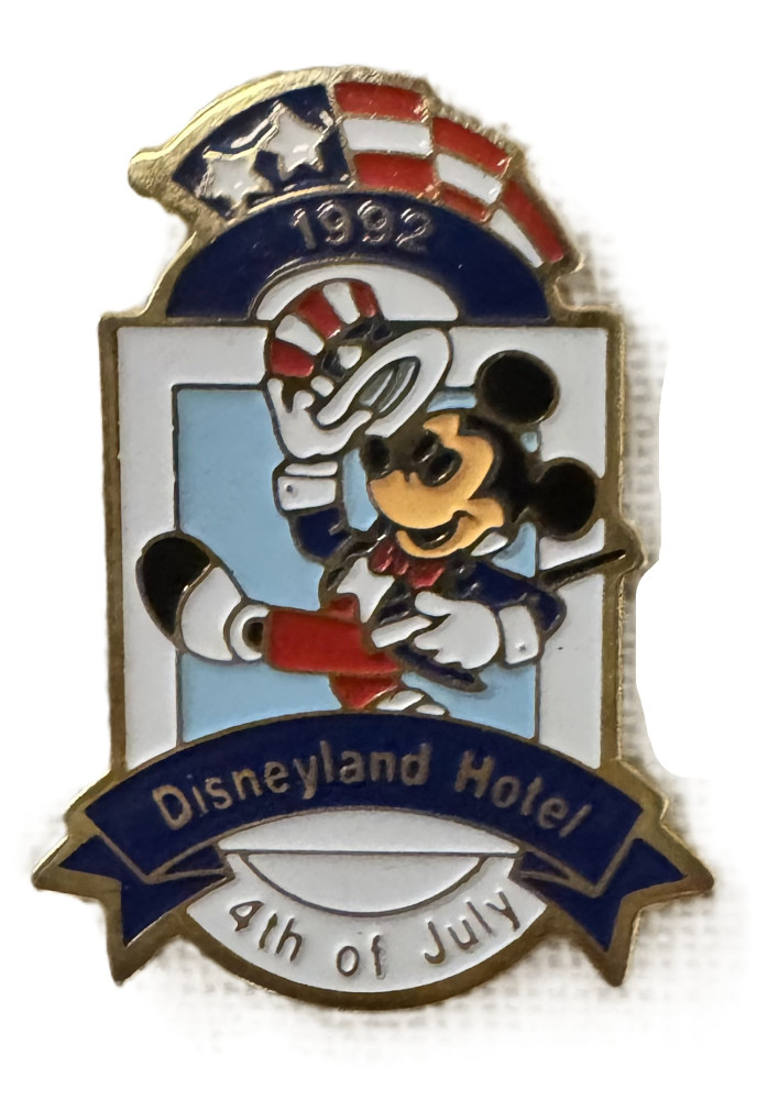 Disneyland Hotel - Mickey Mouse - Uncle Sam - July 4th, 1992 | PIN 89871