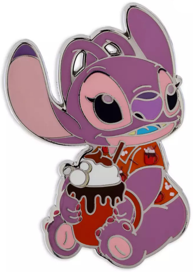 Stitch Attacks Snacks Series - Stitch And Angel With Hot Chocolate Set ...