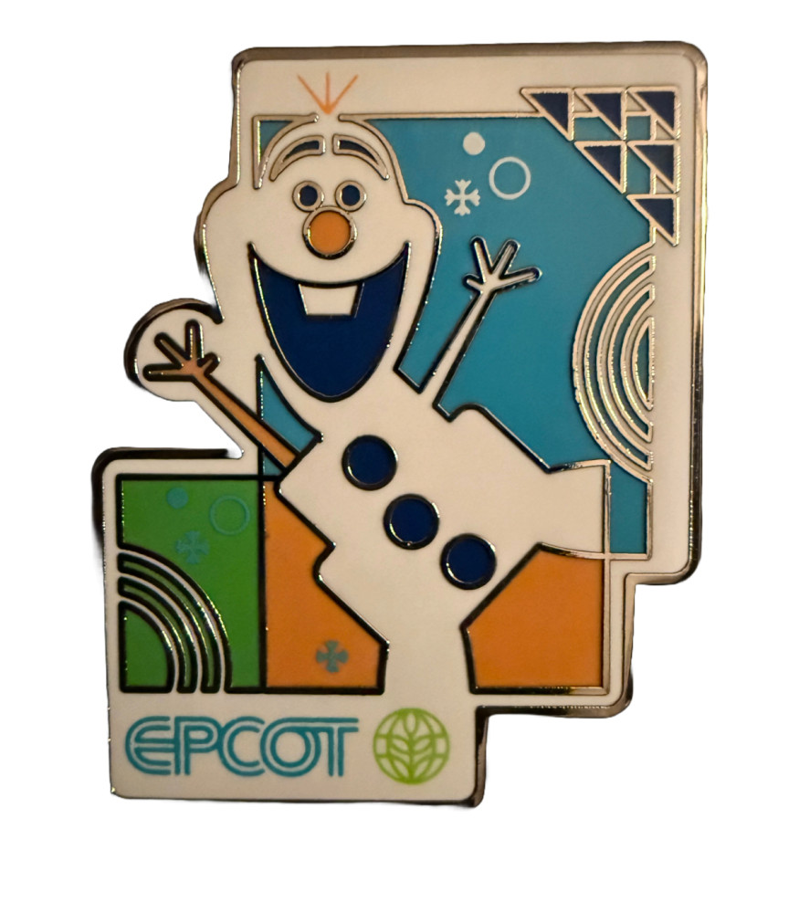 EPCOT Rectangular Retro Mystery Collection - Olaf | PIN 89990