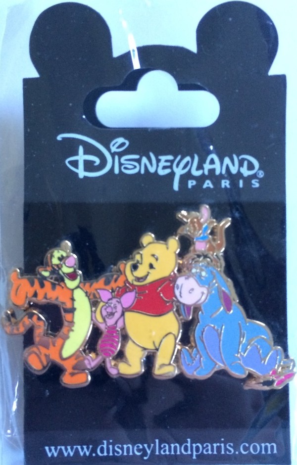 Winnie the Pooh - Pooh, Tigger, Piglet, Eyore, and Roo | PIN 132