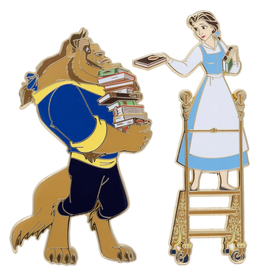 Pink A La Mode (PALM) Exclusives - Belle and Beast - Library Scene - Beauty and the Beast | PIN ...