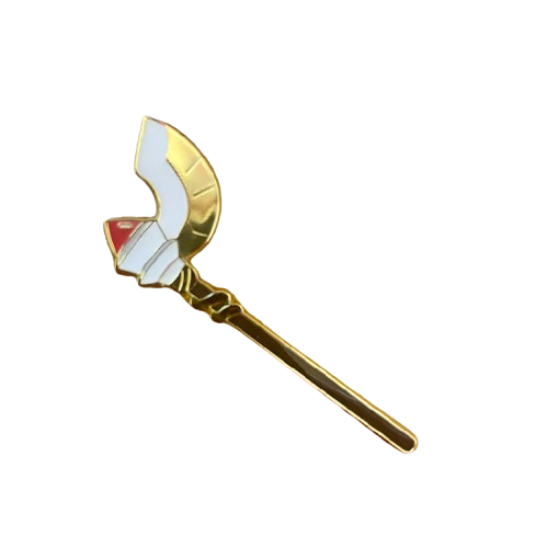 Fantasy Pin Series: Businessbirdsstudios - Golden Guard Staff | PIN 90469