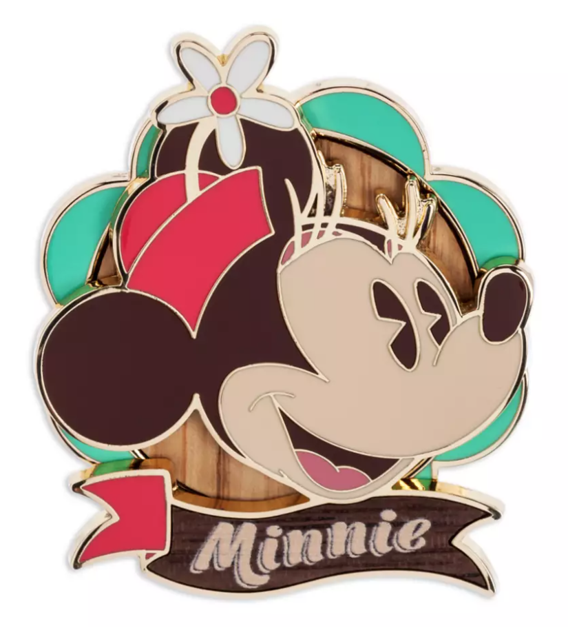 Mickey & Friends Wooden Names Collection - Minnie Mouse | PIN 90543