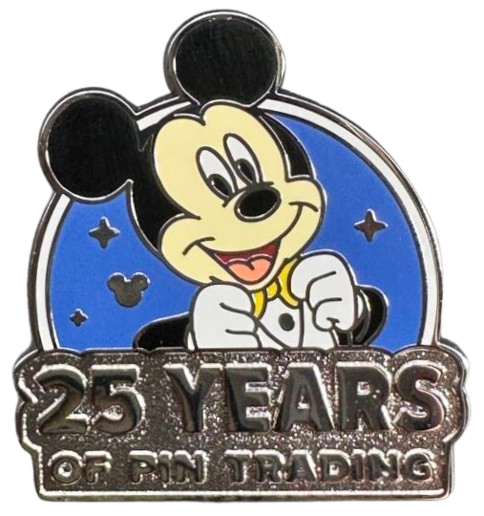 WDW Hidden Disney Series 2025 Wave A: Pin Trading 25th Anniversary - Mickey Mouse | PIN 90906