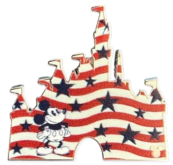 DLR Hidden Disney Series 2025 Wave A: Castles - Americana | PIN 90941