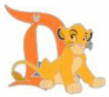 DLR Hidden Disney Series 2025 Wave A: Disneyland D - Simba | PIN 90955