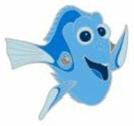WDW Hidden Disney Series 2025 Wave A: Blue Color Story - Dory | PIN 90959