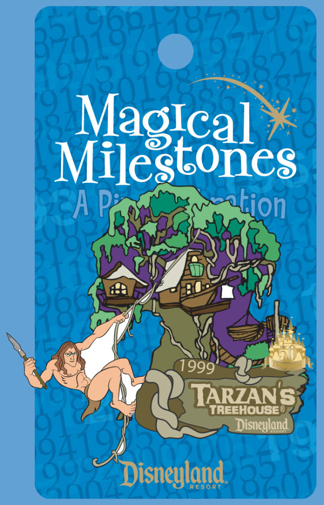 Magical Milestones: A Pin Celebration - 1999 - Tarzan's Treehouse Opens ...