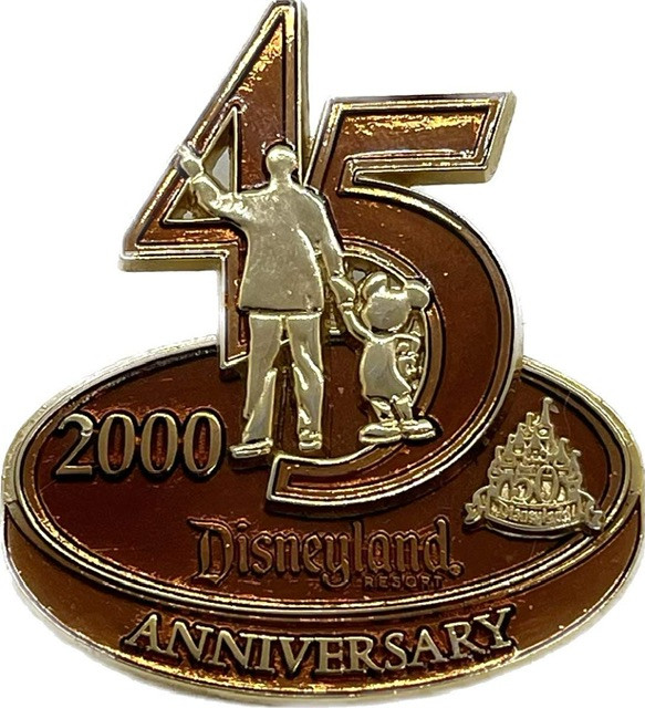 Magical Milestones: A Pin Celebration - 2000 - Disneyland Celebrates 45 ...