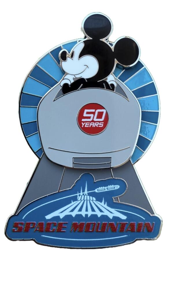 Space Mountain - 50th Anniversary - Space Mountain Mickey | PIN 91147