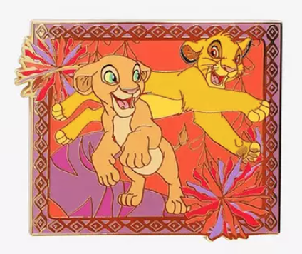 BoxLunch - The Lion King Framed Blind Box - Young Simba and Nala | PIN ...