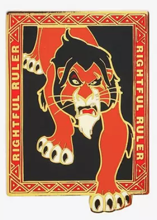 BoxLunch - The Lion King Framed Blind Box - Scar Rightful Ruler | PIN 91371