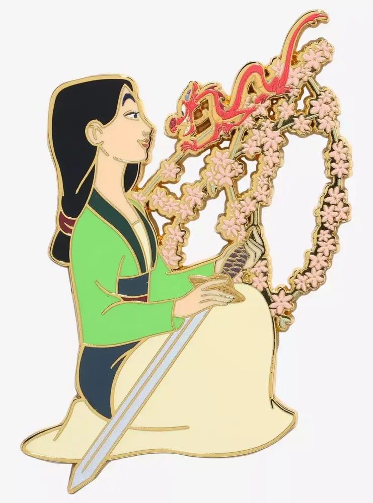 Mulan - Mulan with Sword and Mushu | PIN 91443