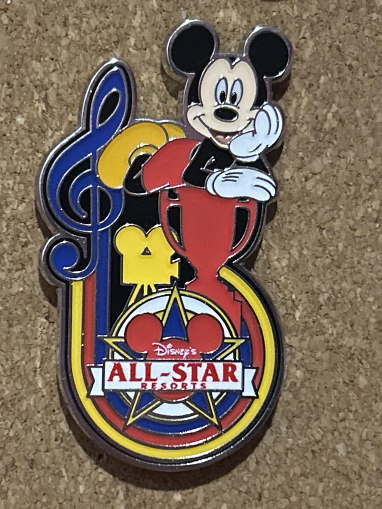 Disney's All-Star Resorts - Mickey - Music G Clef | PIN 91813