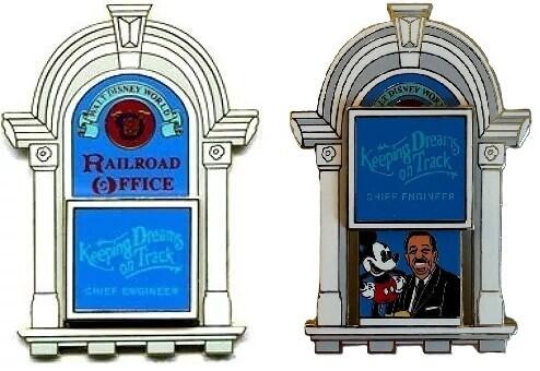 Prototype Pin - Walt Disney, Mickey - Railroad Office Main Street USA ...
