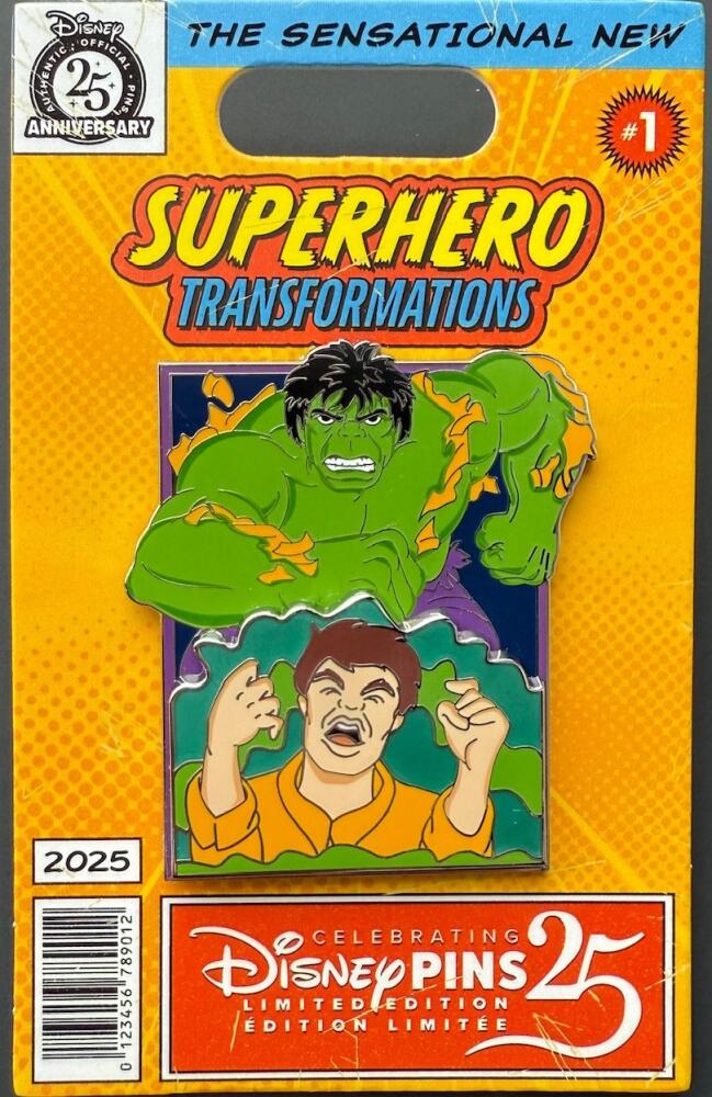 Marvel Superhero Transformations - Incredible Hulk | PIN 91923