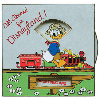 Dateline: Disneyland 1955 - All Aboard for Disneyland Spinner | PIN 91929