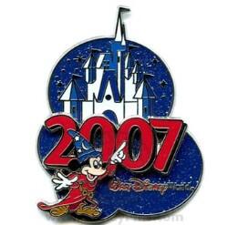 2007 Dated Year Pins Disney Trading Pin Series | Pin & Pop