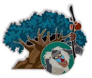 2025 Disney World Icons Pin Trading Starter Set - Rafiki at Tree of ...