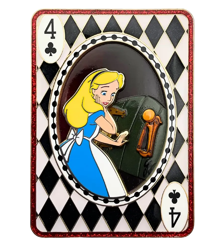 Alice in Wonderland Playing Card Collection - Please Let Me In - Four ...
