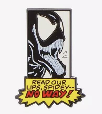 Marvel Venom Comic Panel - Venom “Read our lips” comic panel | PIN 92821