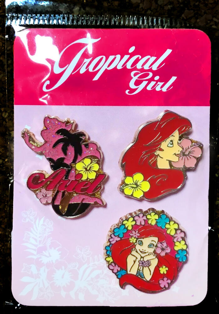 The Little Mermaid - Tropical Girl - Ariel with Palm Trees, Ariel ...