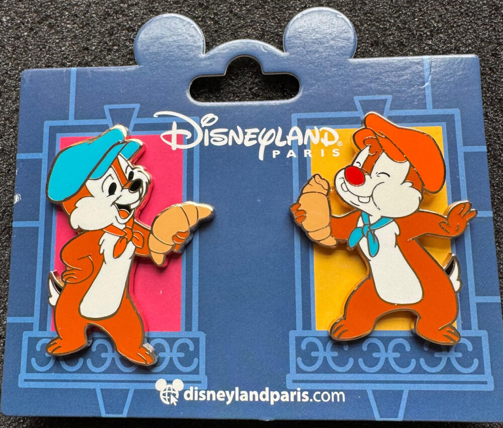 Parisian Characters - Chip & Dale | PIN 93737