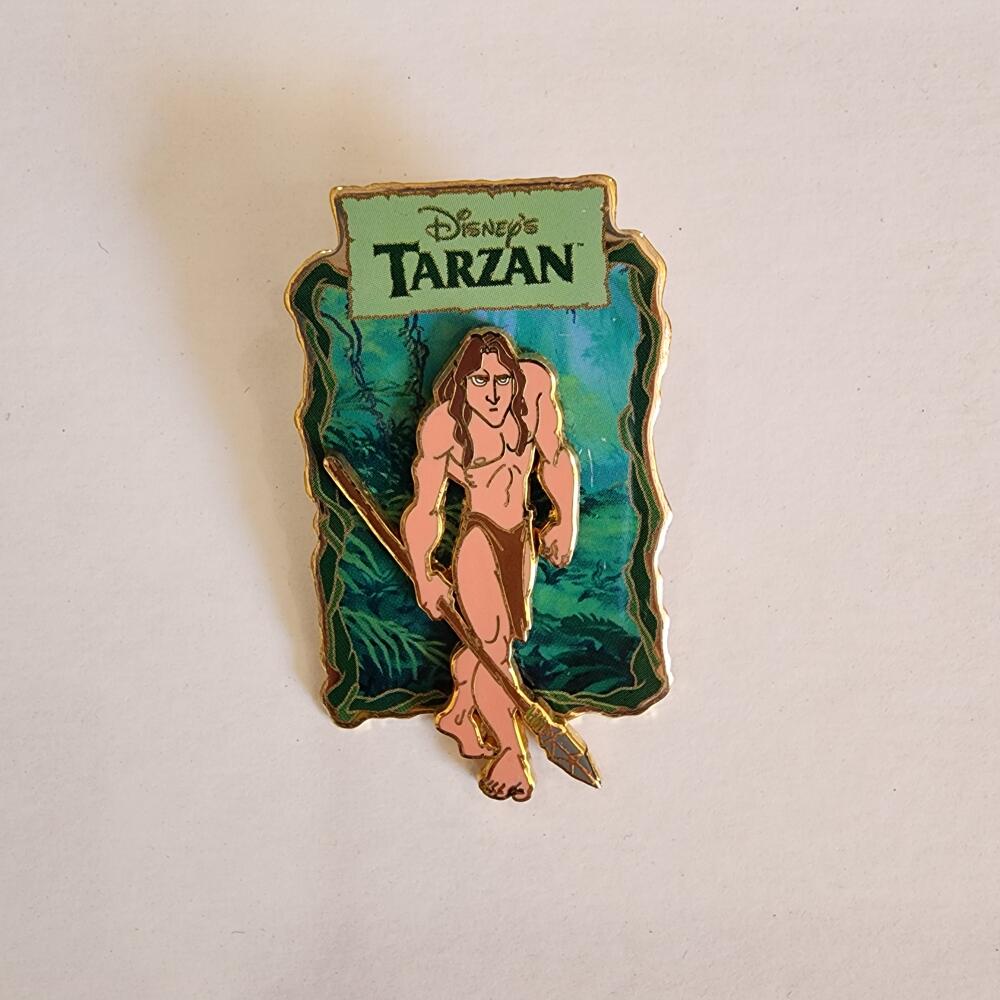 Tarzan - Tarzan Carrying a Spear Pin-on-Pin | PIN 93934