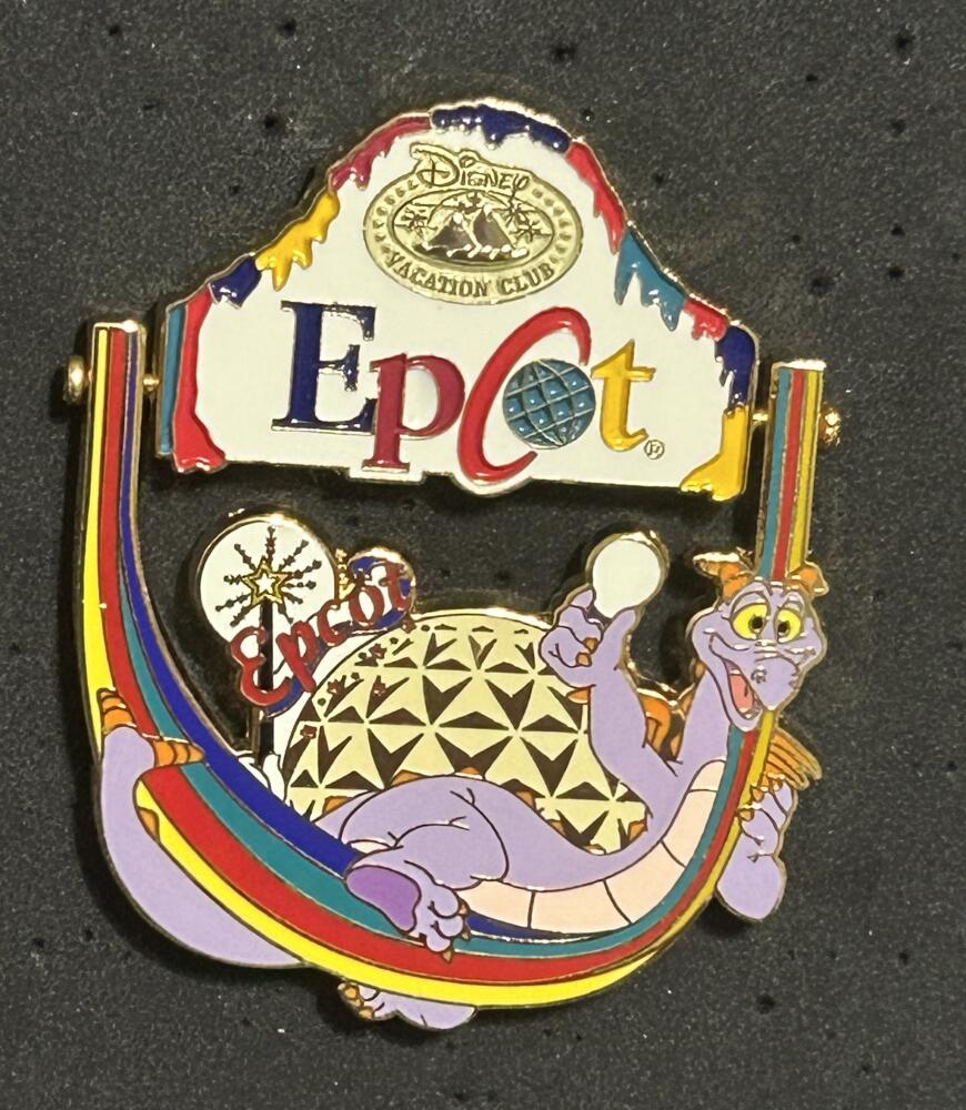 Disney Vacation Club Hinged Park Collection - EPCOT Figment | PIN 94003