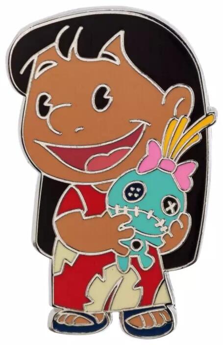 Build-a-Pin: 2nd Generation - Lilo & Stitch with Castle Stage Base Set — Lilo ONLY | PIN 94175