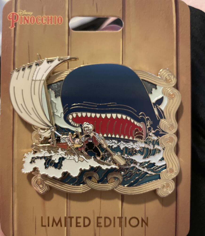 Pinocchio 85th Anniversary - WDI Disney Pinocchio 85th Pin Geppetto ...