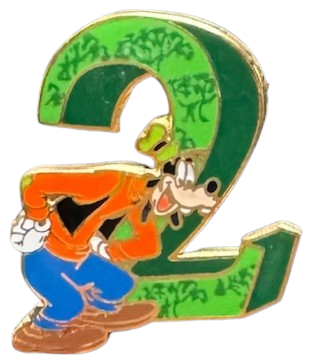 2001 Dated Year Pins - Park Icon Numbers Boxed Set — Goofy Two ONLY ...