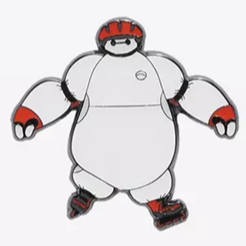BoxLunch - Baymax Sports Blind Box - Rollerskating | PIN 94494