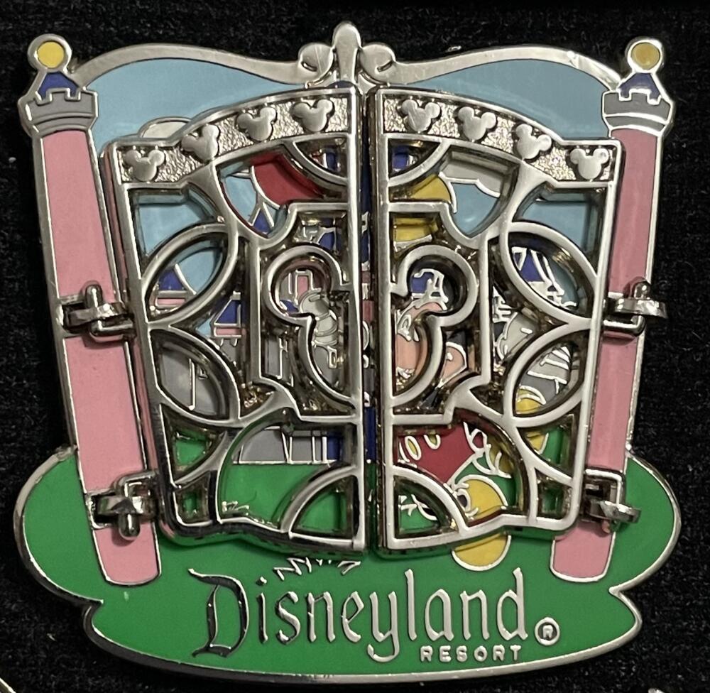 Disneyland Resort - Mickey Icon Hinged Gates | PIN 94639