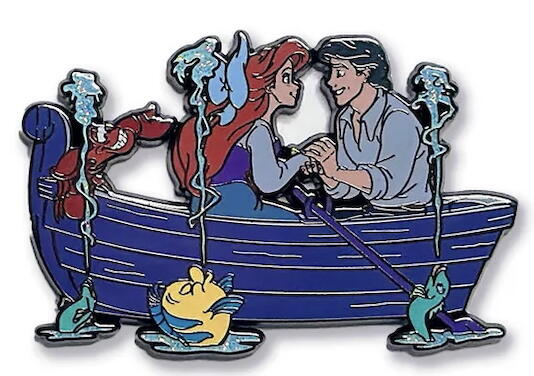 FiGPiN Quest - The Little Mermaid - Ariel & Prince Eric Kiss the Girl ...