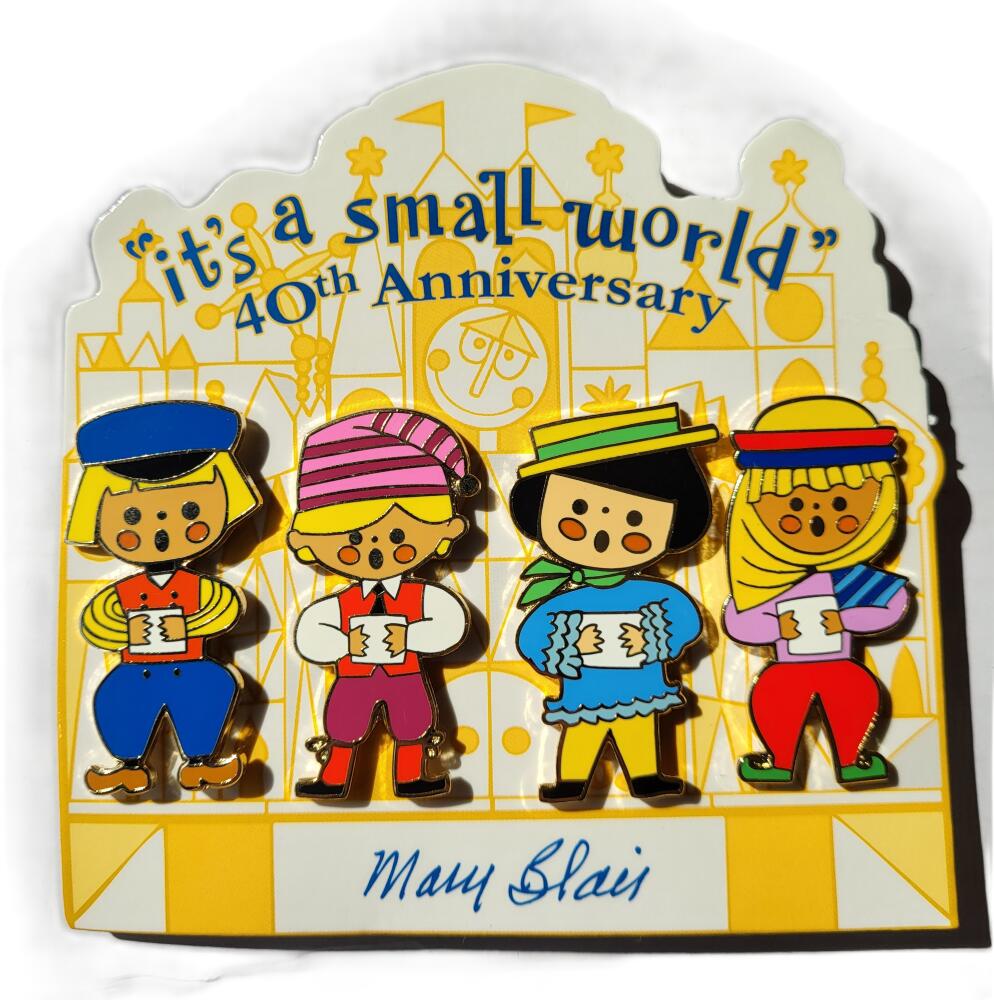 It's a Small World 40th Anniversary - Mary Blair Collection Set #3 ...