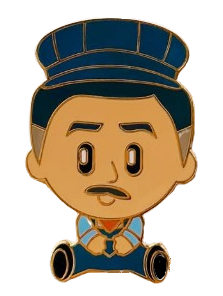 Fantasy Pin Series: Walt's Curios - Train Conductor Walt Adorb | PIN 95484