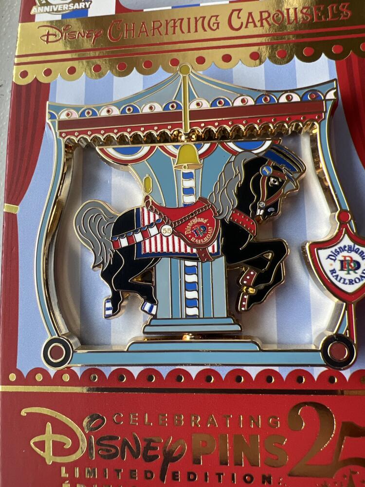 Charming Carousels Series - Disneyland Railroad | PIN 95512