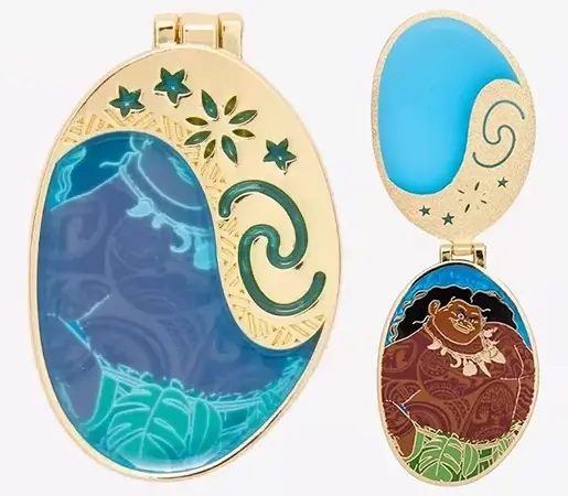 BoxLunch - Moana 2 Character Locket Blind Box - Maui | PIN 95529