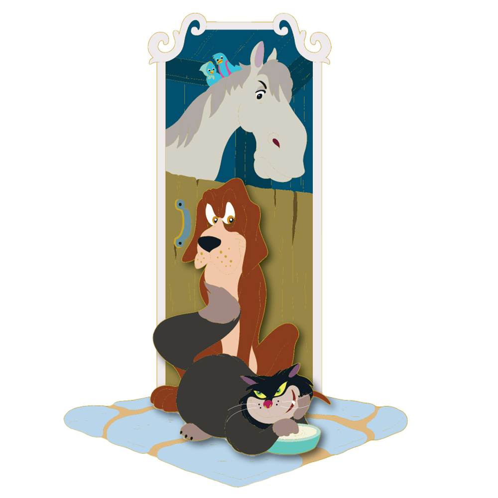 Cinderella 75th Anniversary - Bruno, Major and Lucifer | PIN 95542