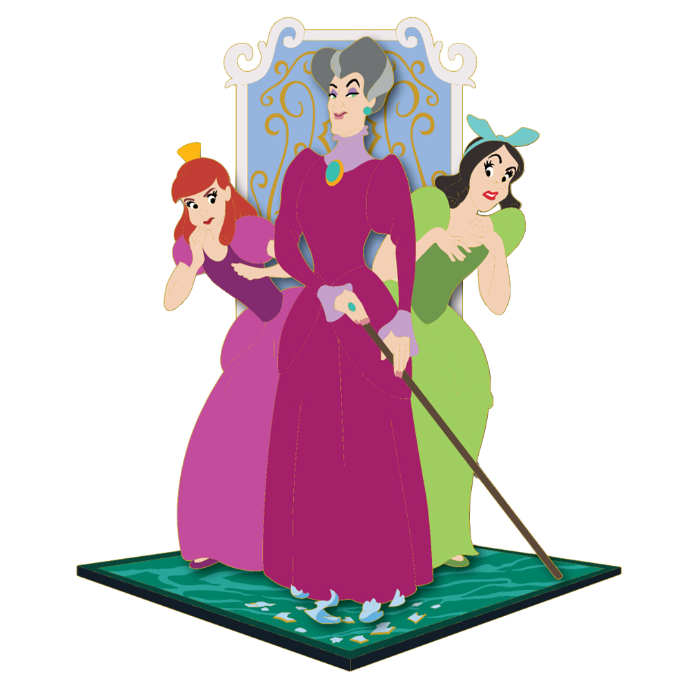 Cinderella 75th Anniversary - Lady Tremaine, Anastasia & Drizella | PIN 95638