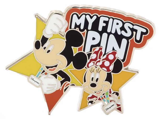 Mickey & Minnie My First Pin Pin Trading Starter Set - My First Pin ...